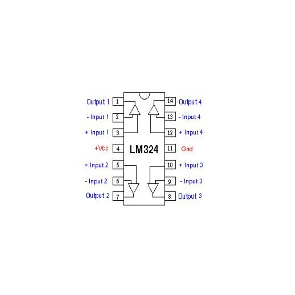 Amplificador Operacional LM324N - Guatemala