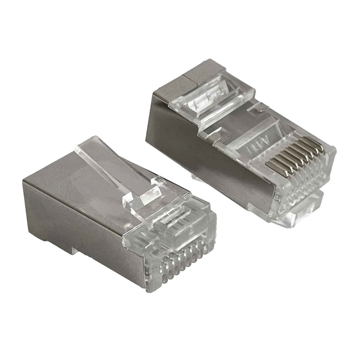Conector N.A. RJ45 blindado CAT 5/6 - Guatemala