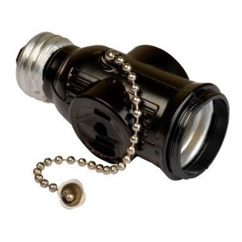 Socket de bombilla con switch de cadena - Guatemala