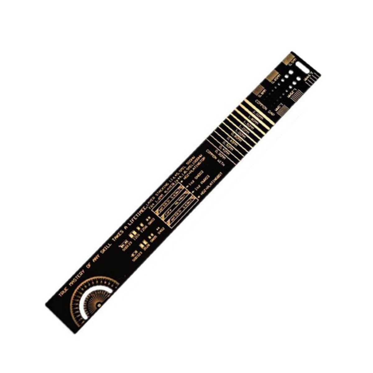 Regla para electrónica de 25 cm - Guatemala