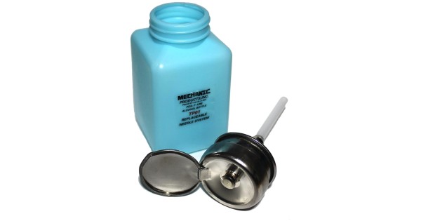 Dispensador para alcohol isopropílico ESD Mechanic TP01 - Guatemala