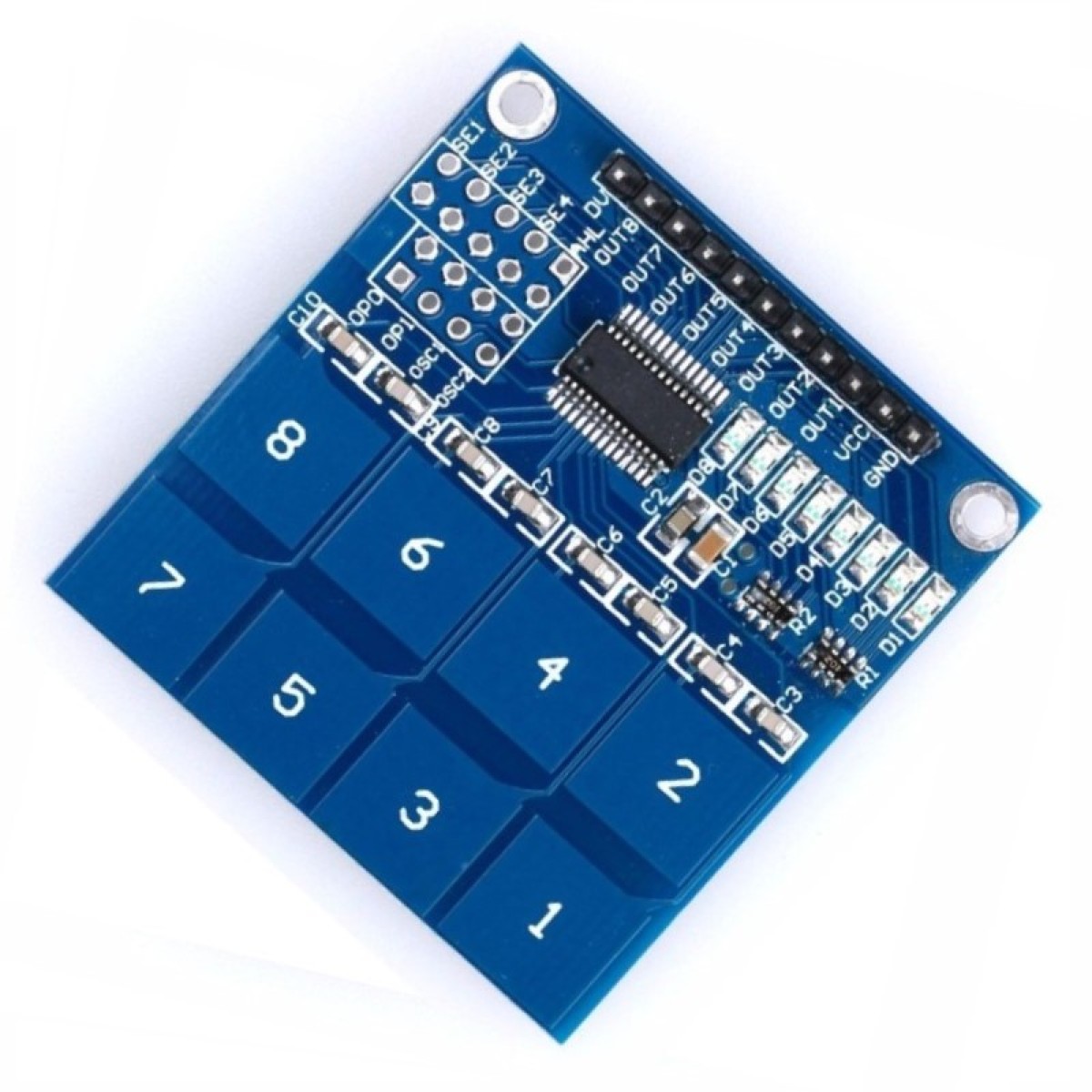 Sensor Táctil TTP226 - Guatemala
