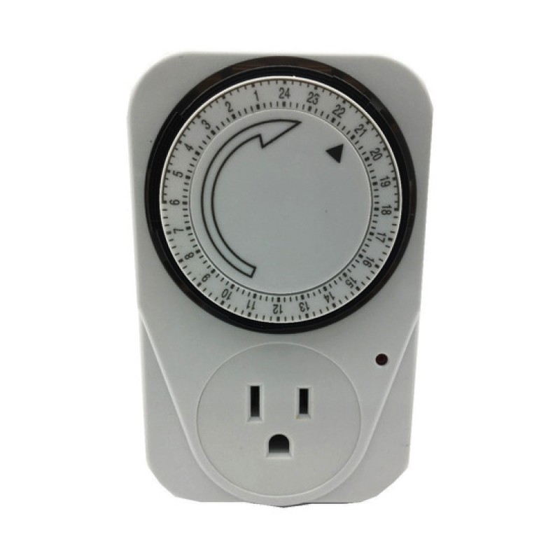 Timer análogo de 24 horas - Guatemala