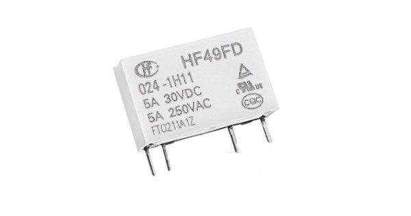 Relé HF49FD SPST NO de 5V - Guatemala